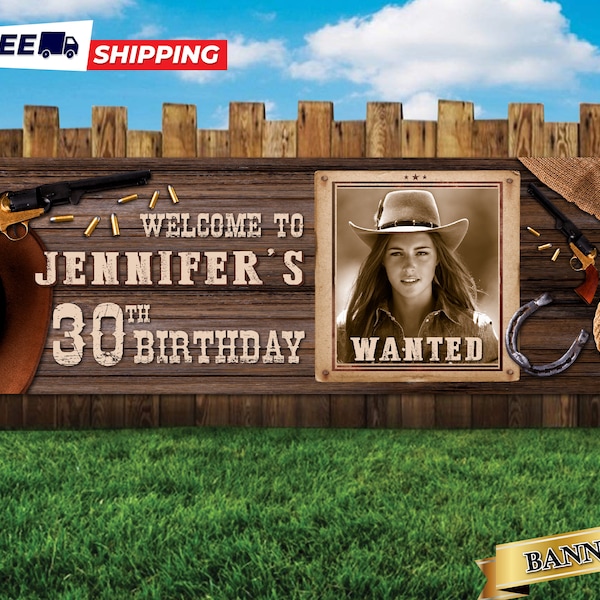 Western Birthday - Etsy