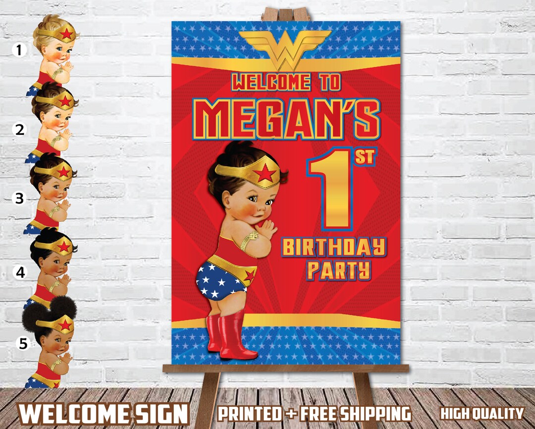 Baby Wonder Welcome Sign - Etsy