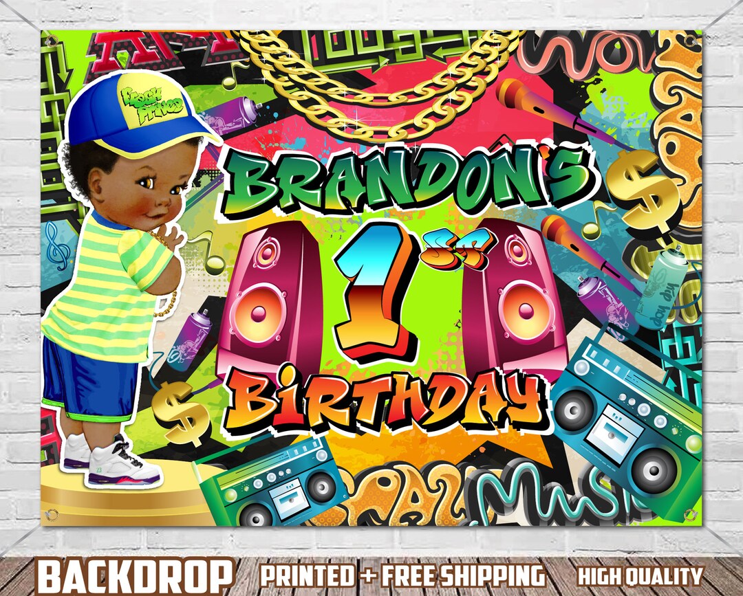 Fresh Prince Birthday Backdrop - Etsy