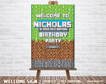 Welcome Sign Gaming - Etsy