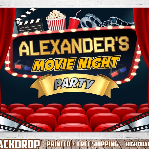 Hollywood Backdrop - Etsy