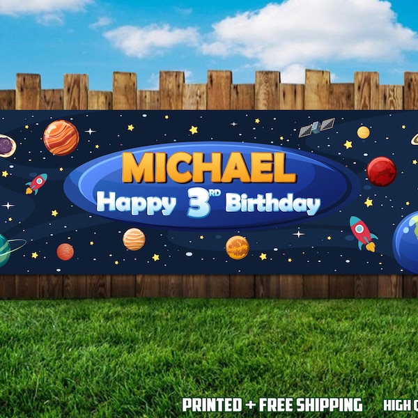 Astronaut Banner - Etsy