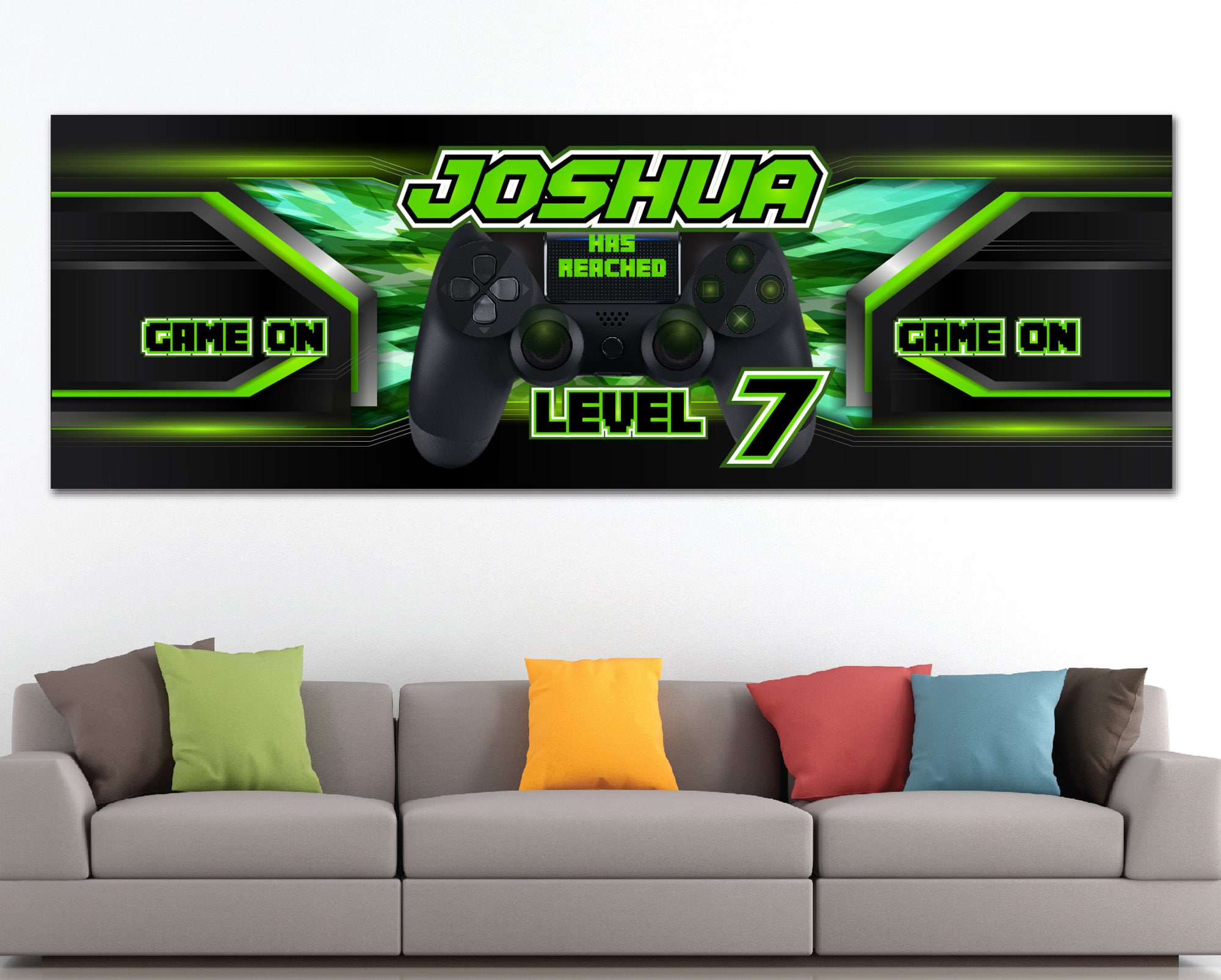 Gaming Birthday Banner - Etsy