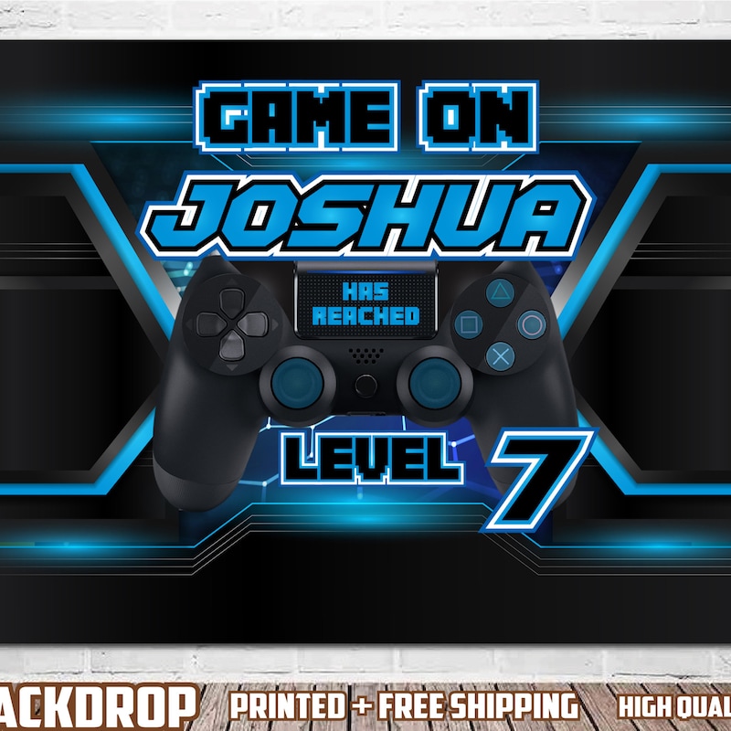 Gamer Backdrop - Etsy