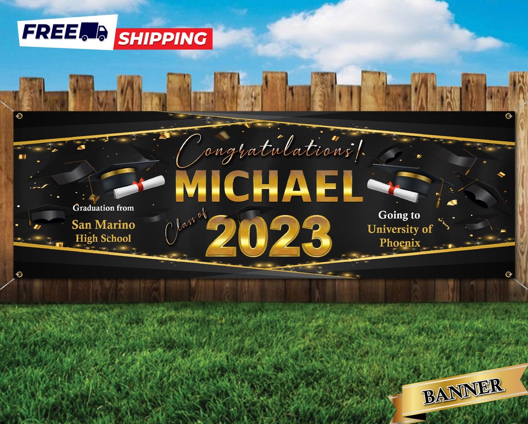 Graduation Prom Banner - Etsy