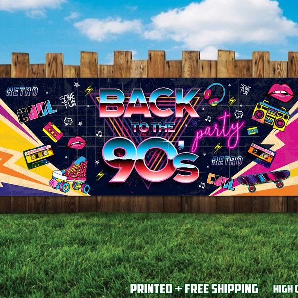 90s Banner - Etsy