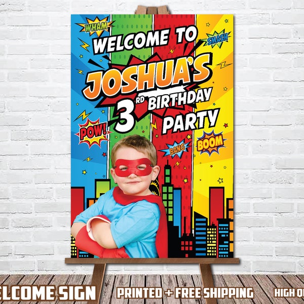 Super Hero Sign - Etsy