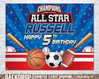 All Star Birthday - Etsy