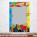 Super Hero Photo Booth Frame Digital File - Etsy