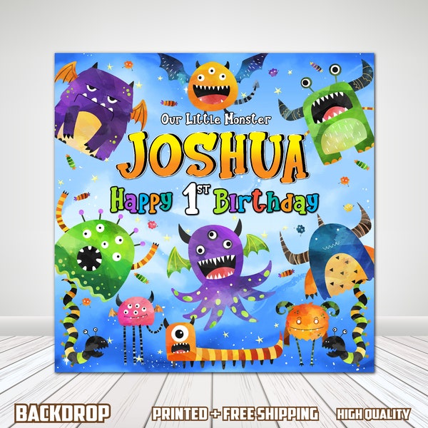 Monster Jam Backdrop for Baby - Etsy