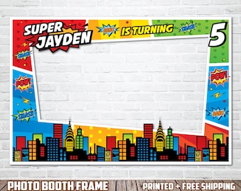 Pixel World Photo Booth Frame, High Quality, Printed and Shipped - Etsy