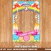 Candy Land Photo Booth Frame, Digital File - Etsy