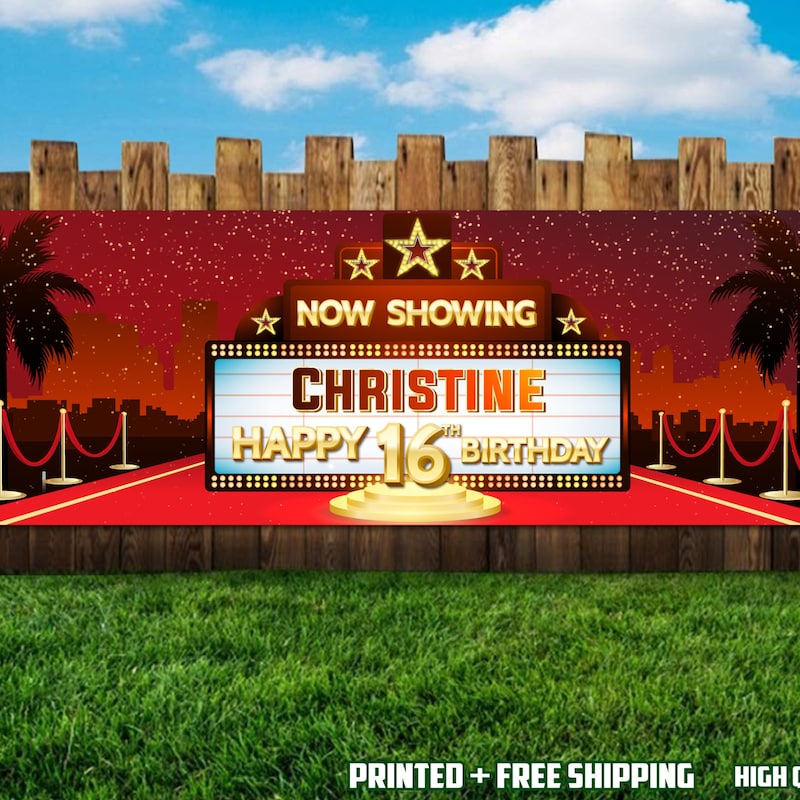 Hollywood Birthday - Etsy