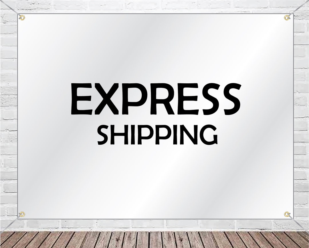 Express Shipping Only - Etsy