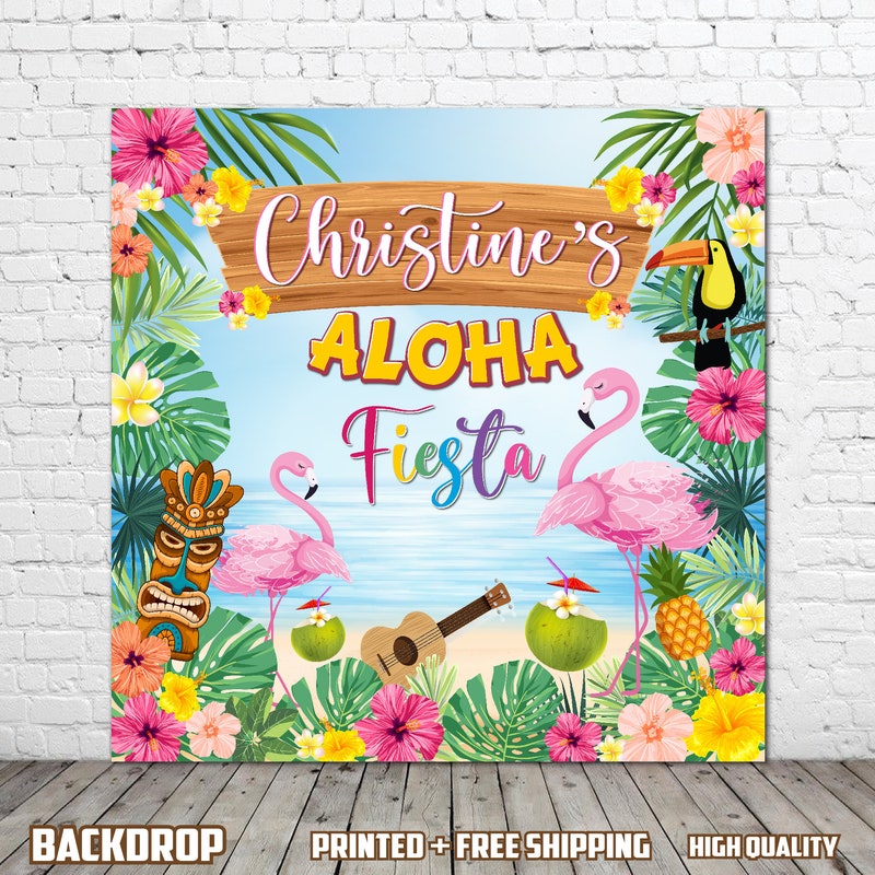 Hawaiian Backdrop - Etsy