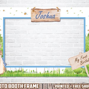Rabbit Photo Booth Frame, Printed and Shipped - Etsy