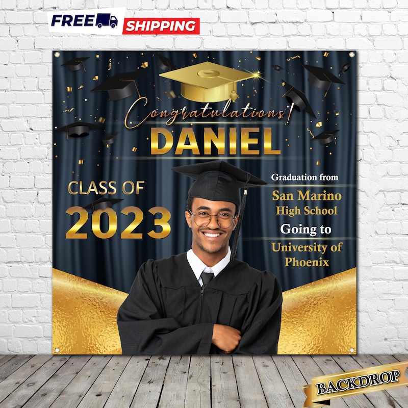 Graduation Photo Backdrop - Etsy