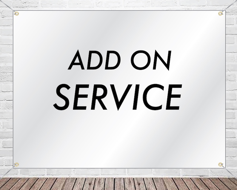 Add on Service Custom Size for Digital File - Etsy