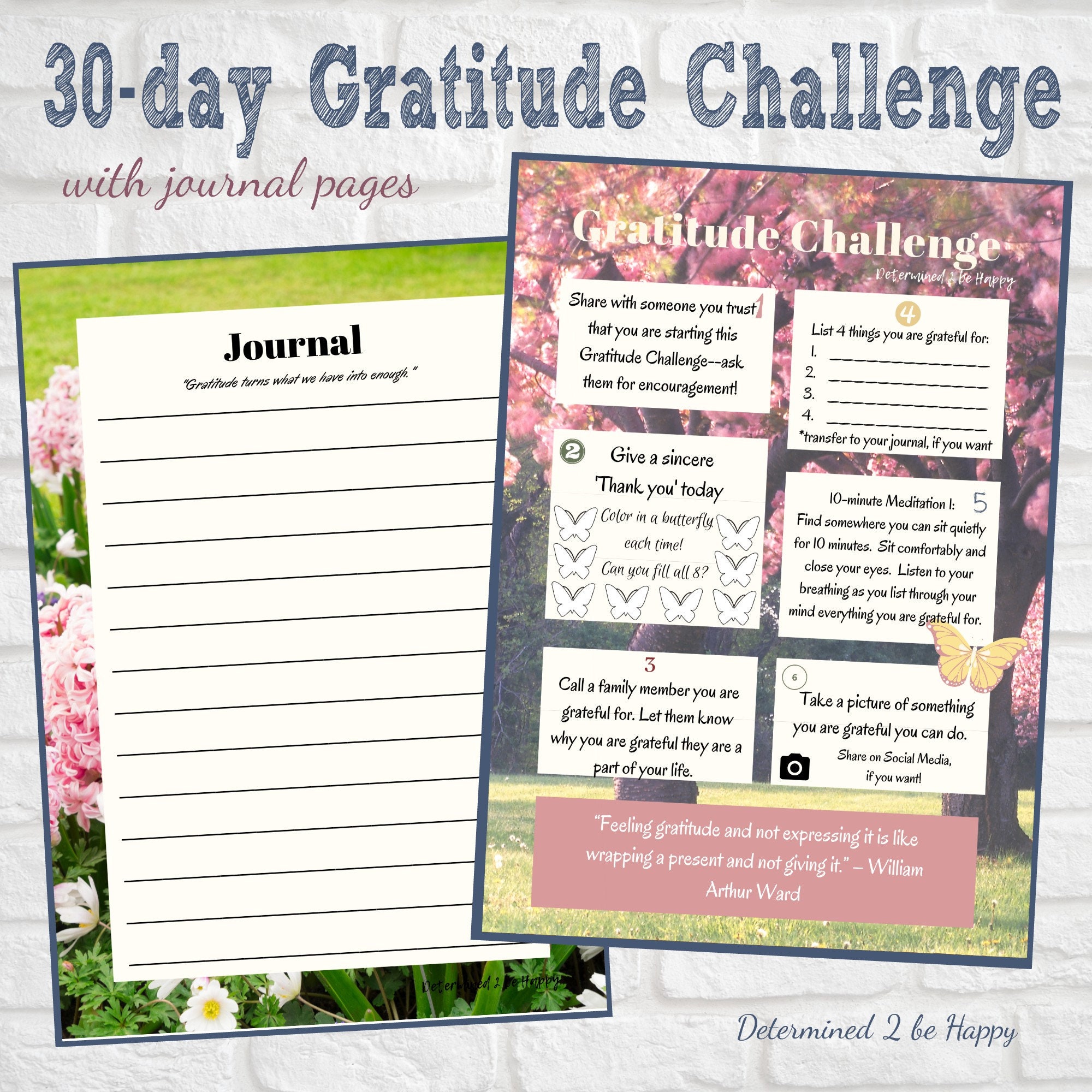 NEW! 30-day Gratitude Challenge - Etsy