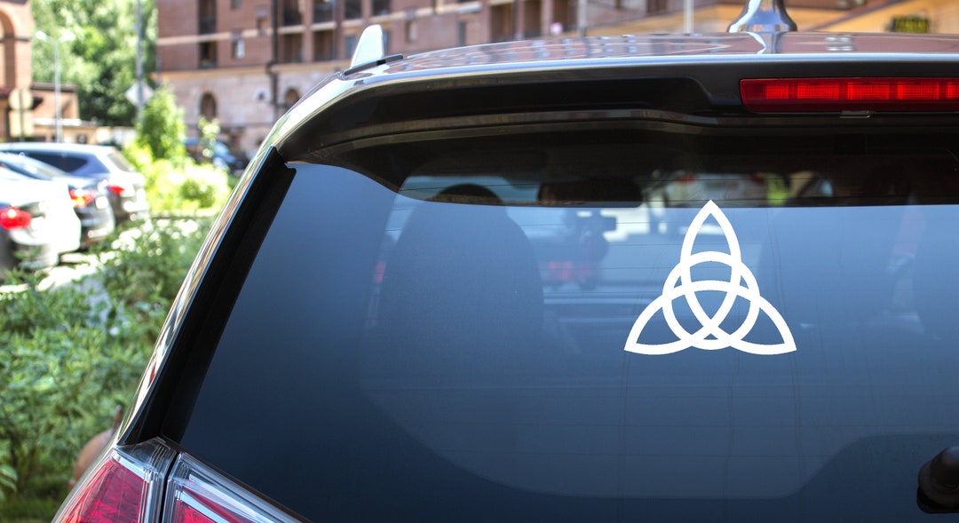 Trinity Knot, Triquetra, Trinity Symbol, Vinyl Car Decal, 6 Colors ...