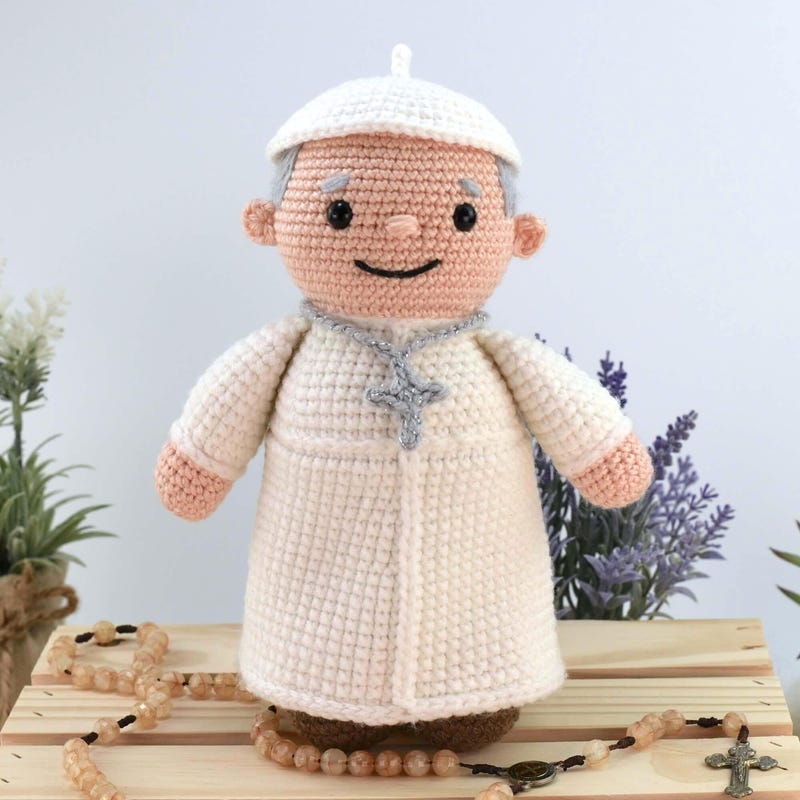 Handmade Pope Francis - Etsy UK