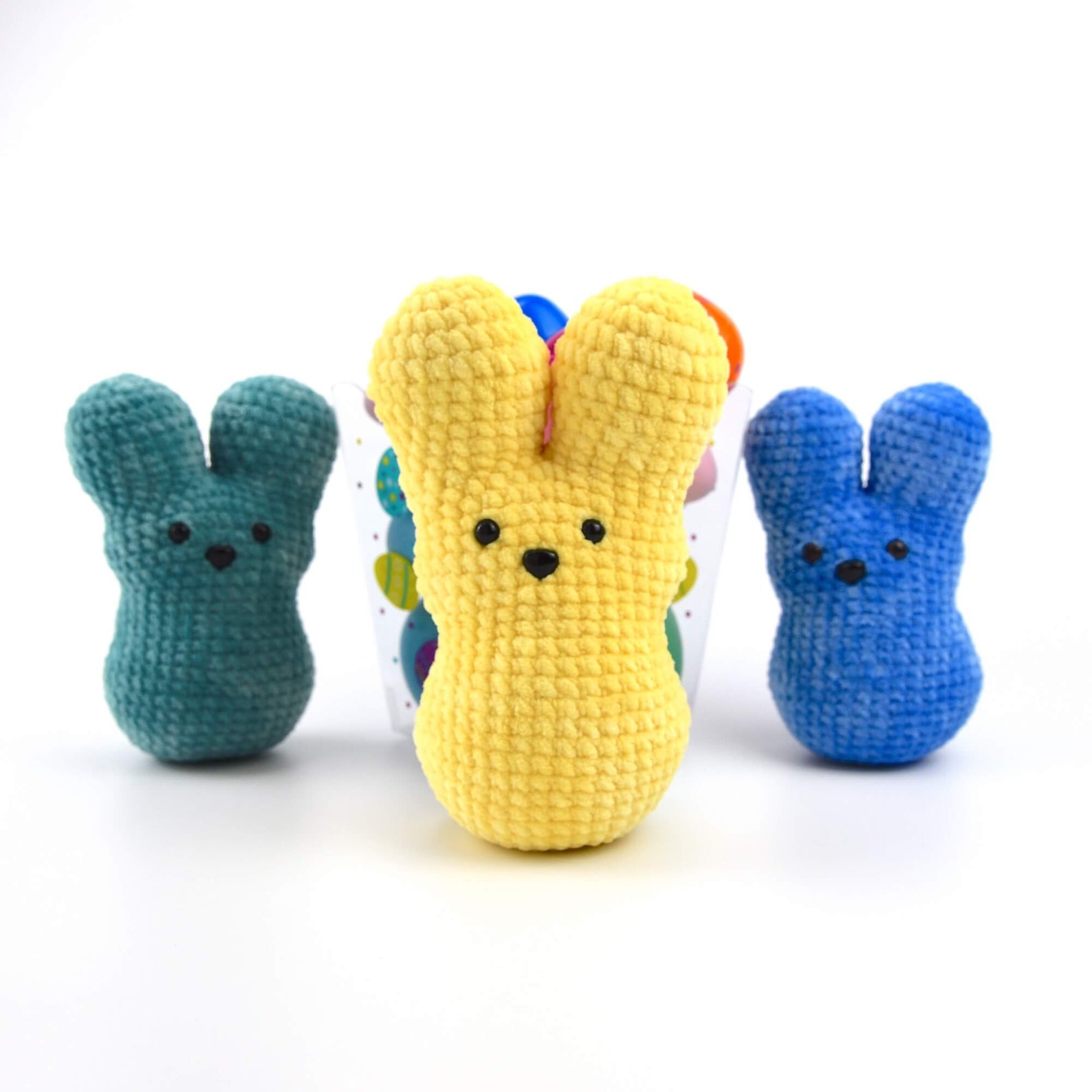 Crochet Peeps Pattern PDF Download Crochet Peep Bunny - Etsy