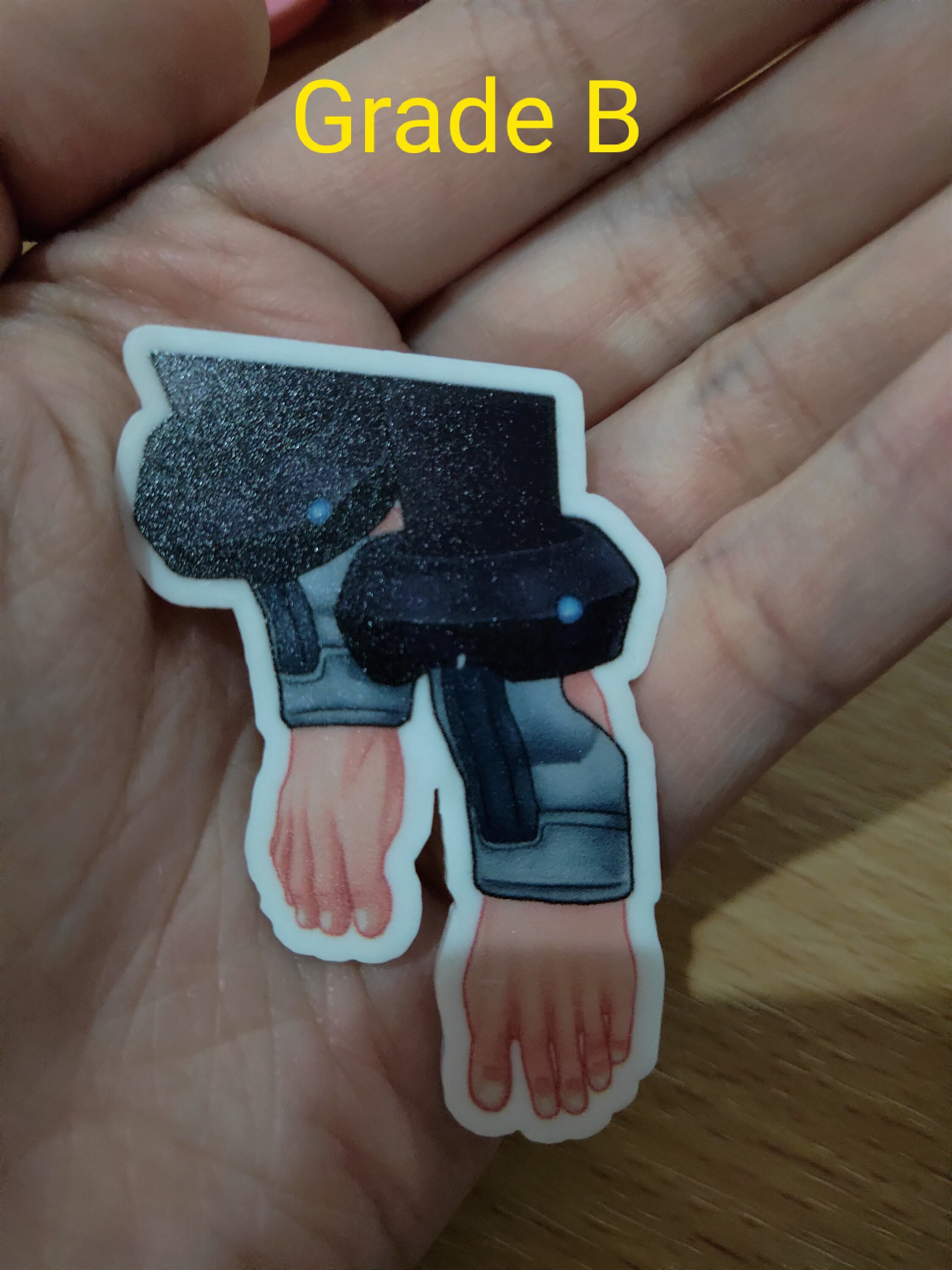 Overwatch Sigma's Feet Acrylic Pin | Etsy