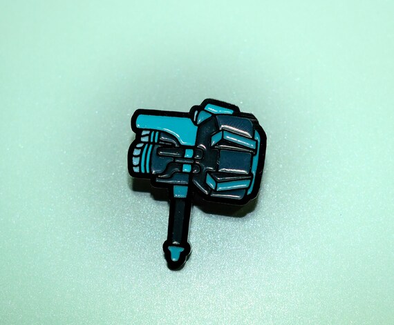 Overwatch Reinhardt's Hammer Enamel Pin | Etsy