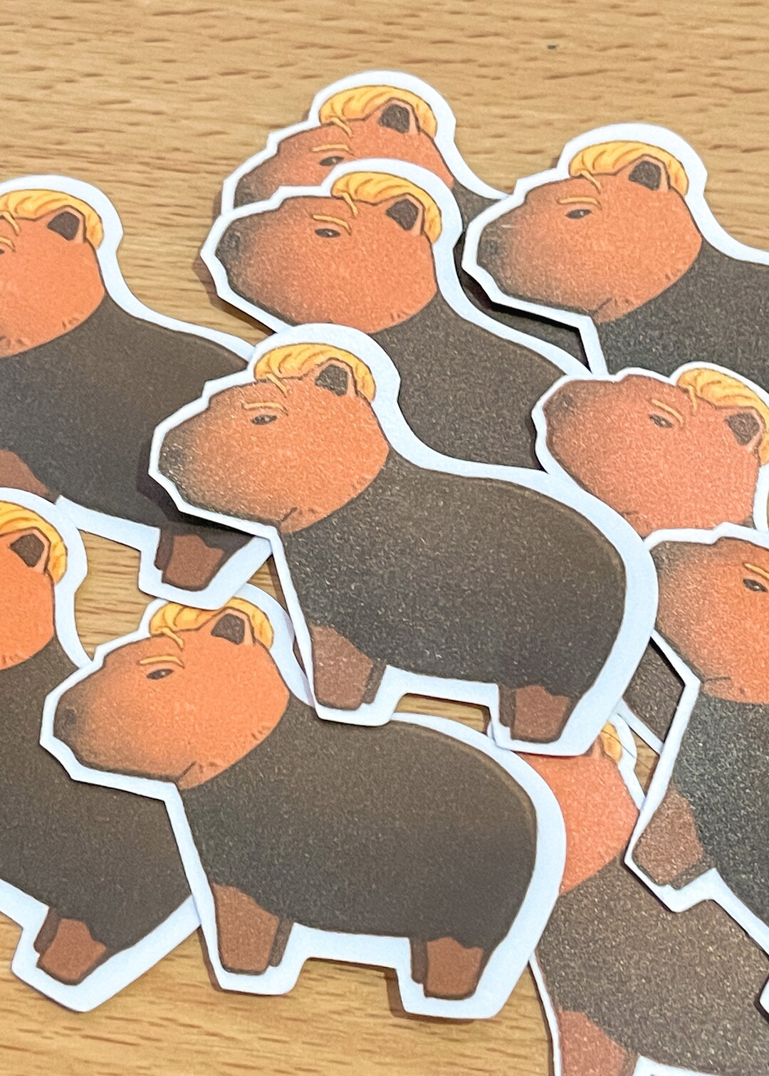 Sticker What Capybara Are You? - Chad 01 - Etsy