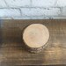 Set of 5 Rustic Wood Log Coasters, Natural Bark Coasters, Cabin Decor ...