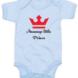 Mummy Daddy Princess/prince Babygrow - Etsy