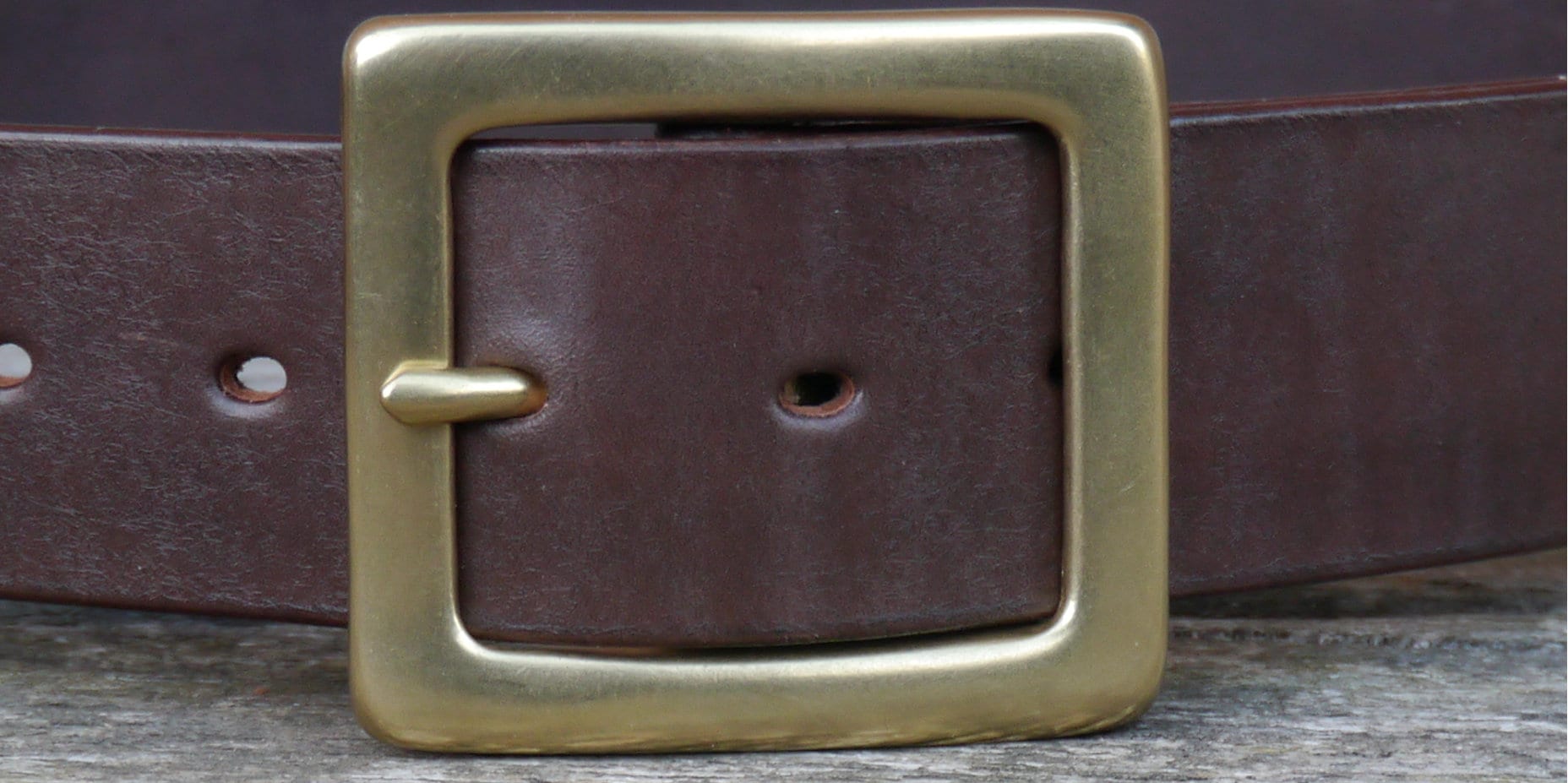 Wide Leather Belt 1 3/4 Inch Width, Hand Dyes Leather Jeans Belt and ...