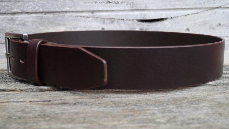 Men's Wide Leather Belt 1 3/4 Inch Width Quality - Etsy
