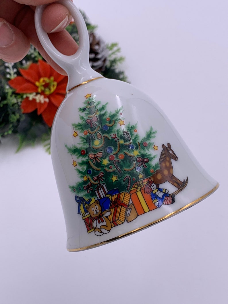 Vintage Christmas Bell Collectible Christmas Tree Bell | Etsy