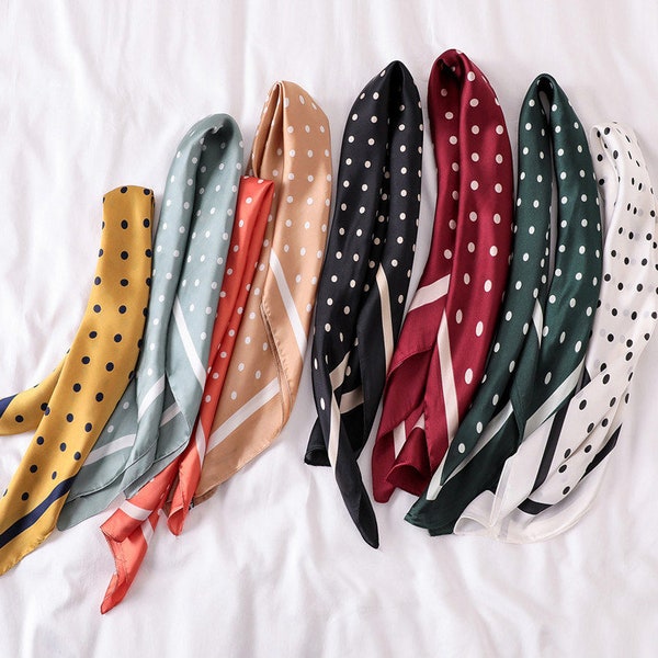 Polka Dots Scarf - Etsy