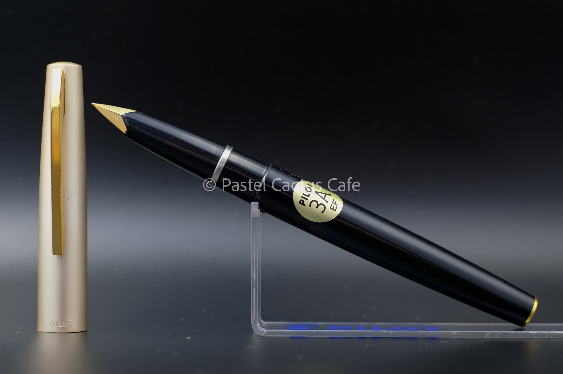 Pilot F 3a Black EF Nib Fountain Pen NOS Vintage - Etsy