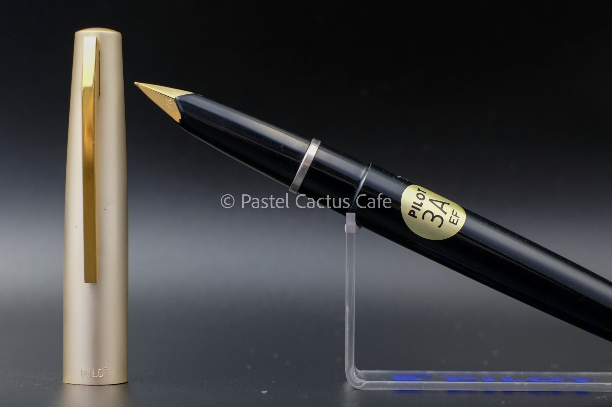 Pilot F 3a Black EF Nib Fountain Pen NOS Vintage - Etsy