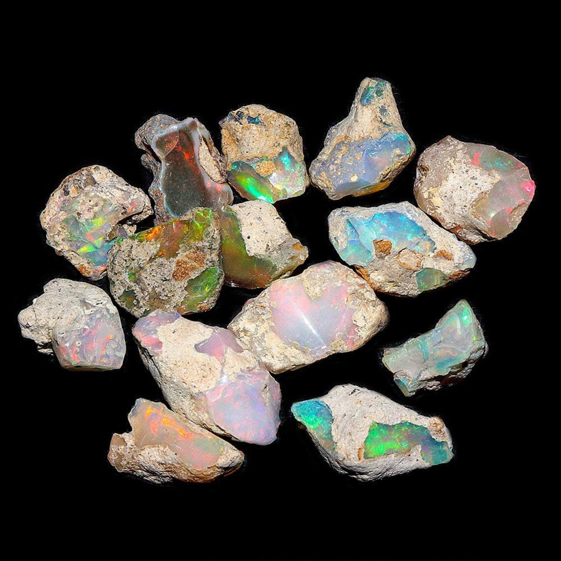 Natural Untreated Ethiopian Opal Rough Lot Opal AAA - Etsy