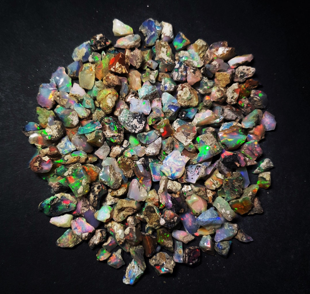 100 Ct Opal Raw Loose Gemstone AAA Quality Opal Gemstone Rough Lot~welo ...