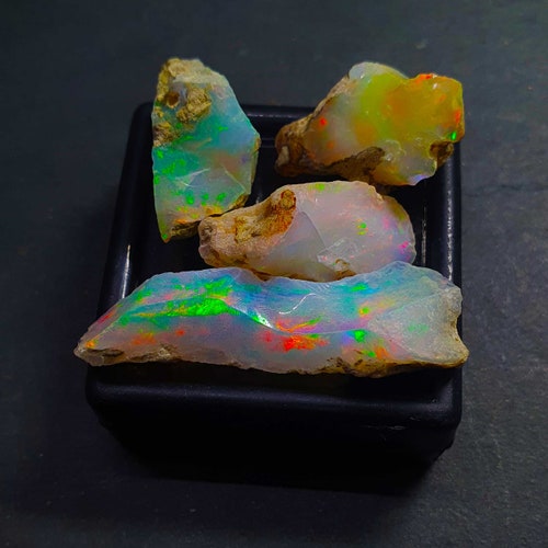 Natural Untreated Ethiopian Opal Rough Lot Opal AAA - Etsy