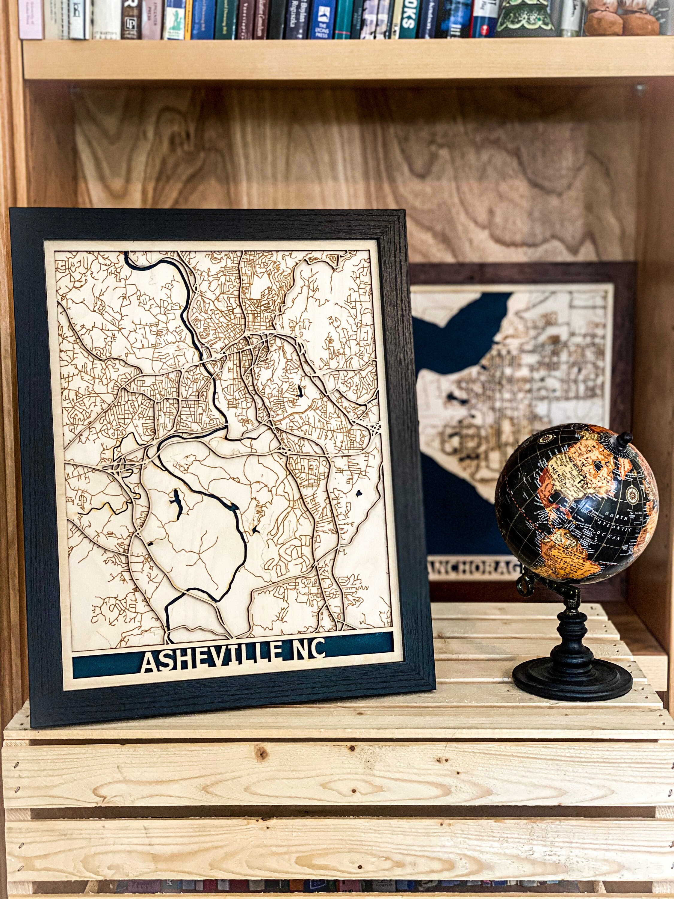 CUSTOM Laser Cut Map of Any City in the World 3D Laser Cut | Etsy