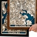 Boston Wood Map 3D Laser Cut Map Handmade in USA 3D Boston MA City Map ...