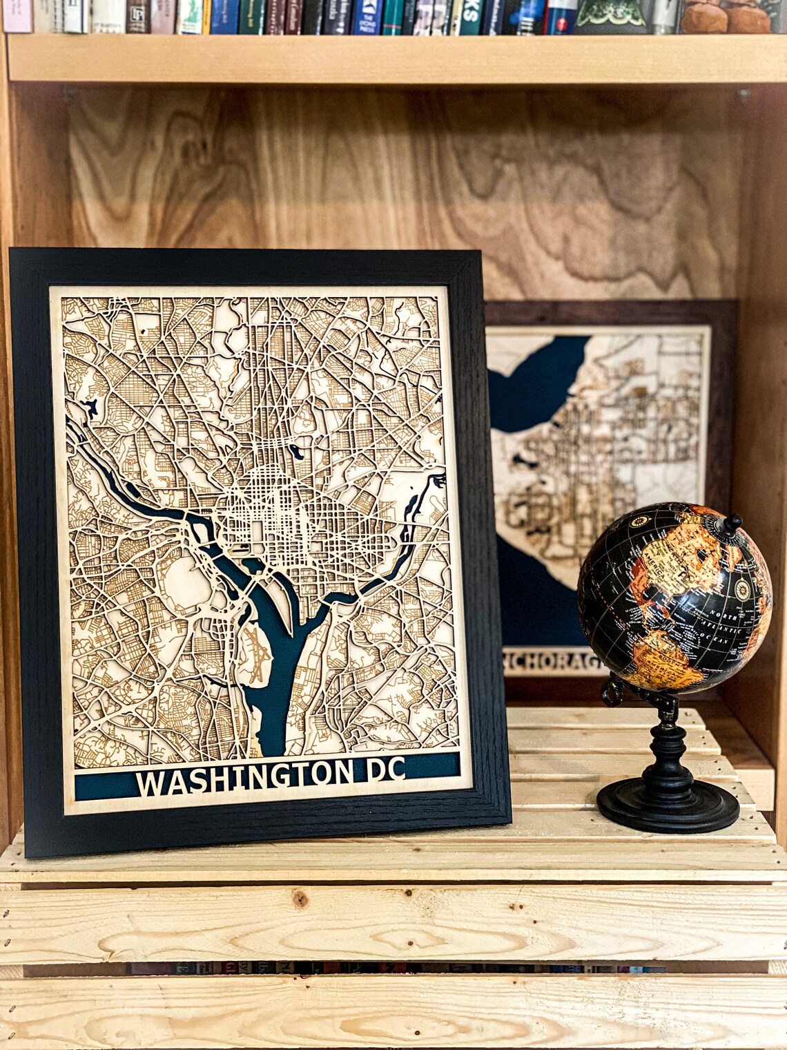 CUSTOM Laser Cut Map of Any City in the World 3D Laser Cut | Etsy