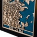 Boston Wood Map 3D Laser Cut Map Handmade in USA 3D Boston MA City Map ...