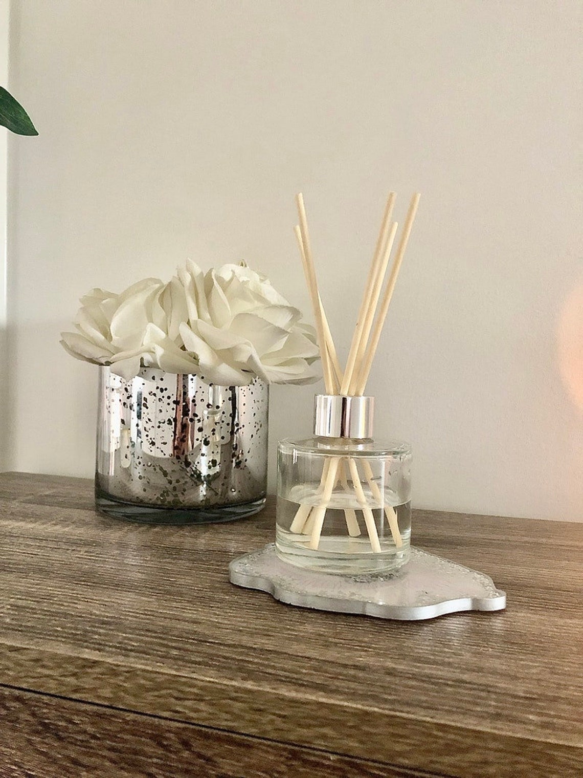 Highly Scented REED DIFFUSER Bottle With Sticks, Diffuser Oil Set, Home ...