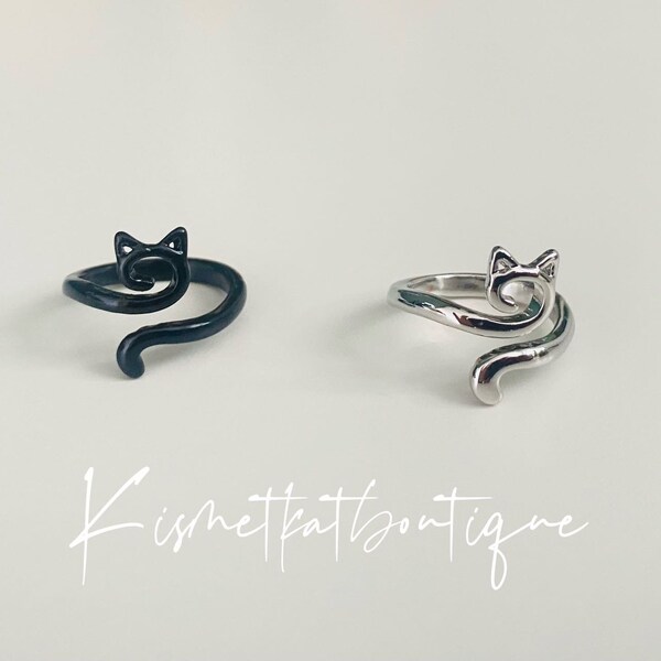 Cat Ring - Etsy UK
