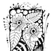 Zentangle Letter I, Zentangle Alphabet Letter I, Digital Letter I Jpg ...