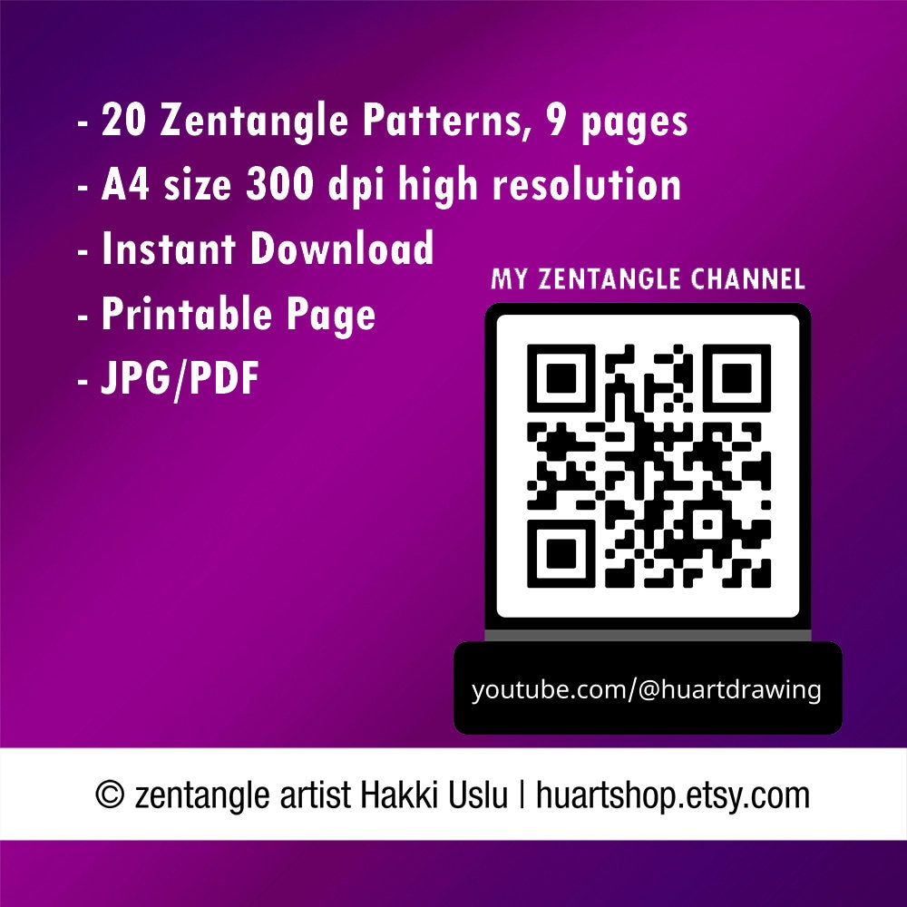Creative Zentangle Stencil Set , Starter Kit for Zentangle Art - Etsy