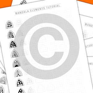 70 Mandala Pattern Training Sheets: A4 Printable (PDF) - Etsy