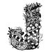 Zentangle Letter J Art: High-resolution Digital Download (JPG, PDF, PNG ...
